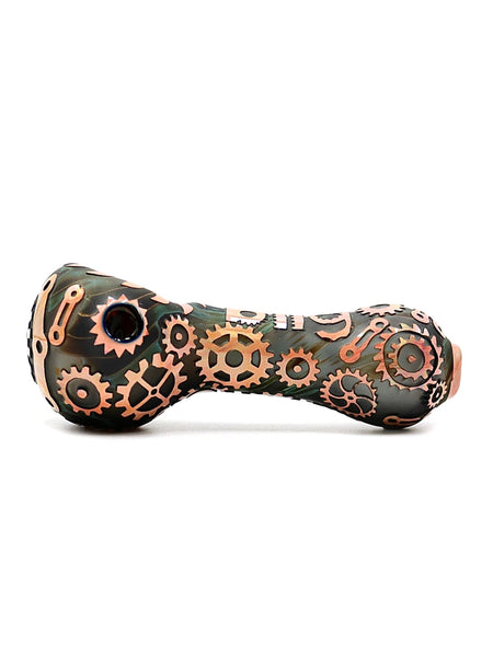 Biigo Glass - Large Sandblast Hand Pipe (5") – HRS