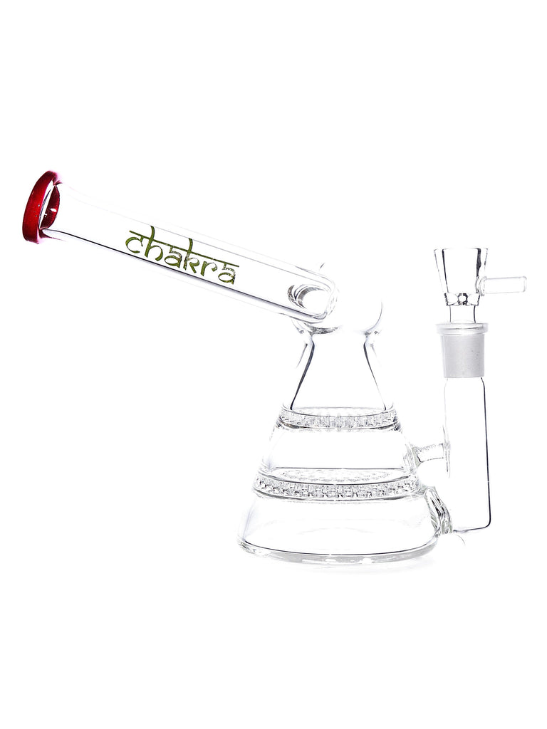 Chakra Glass - Double Honeycomb Sidecar Pyramid Rig (6") – HRS