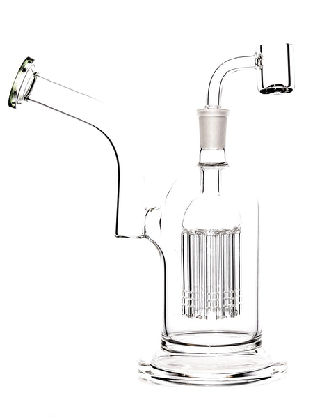 Clear 8-Arm Tree Perc Bubbler Rig (8") – HRS