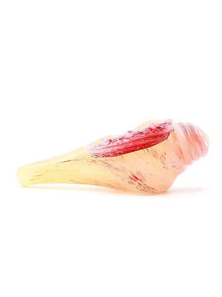 Fumed Frit Conch Shell Hand Pipe (6") – HRS
