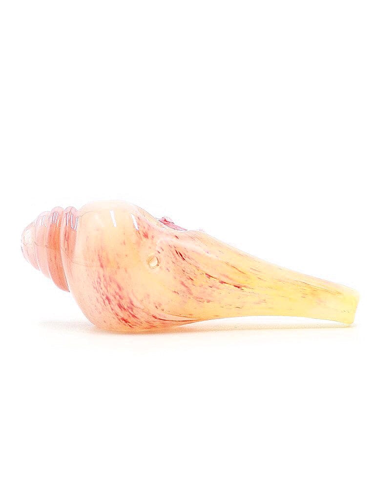 Fumed Frit Conch Shell Hand Pipe (6") – HRS