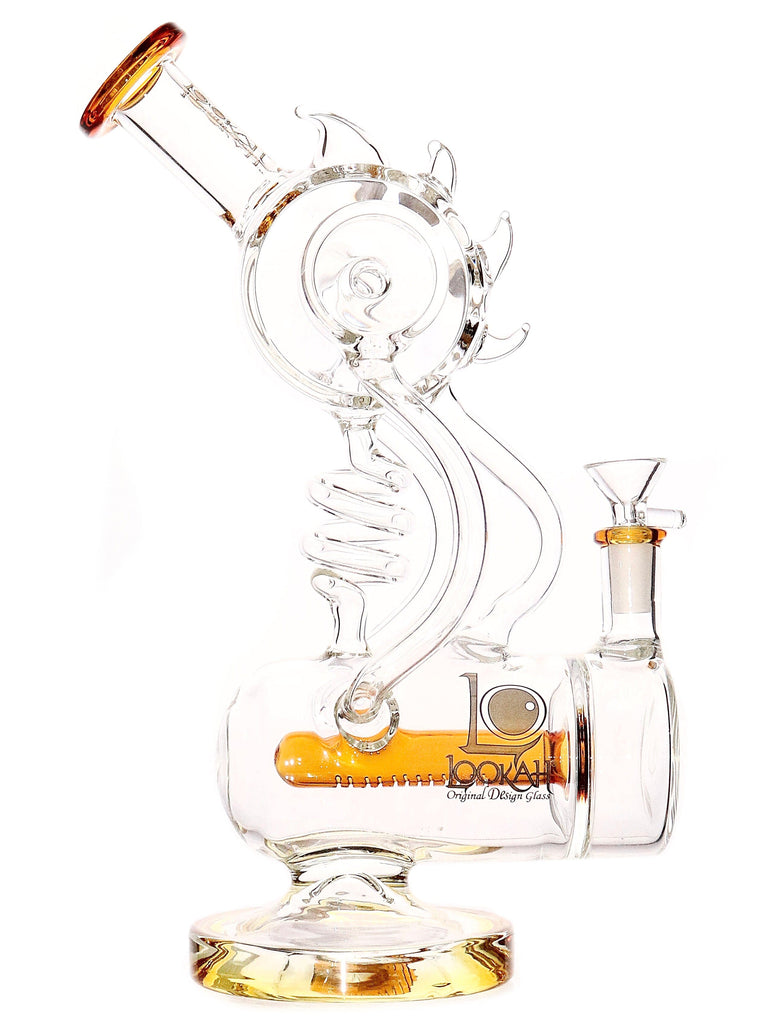 Lookah Glass - Inline Spiked Recycler (11") – HRS