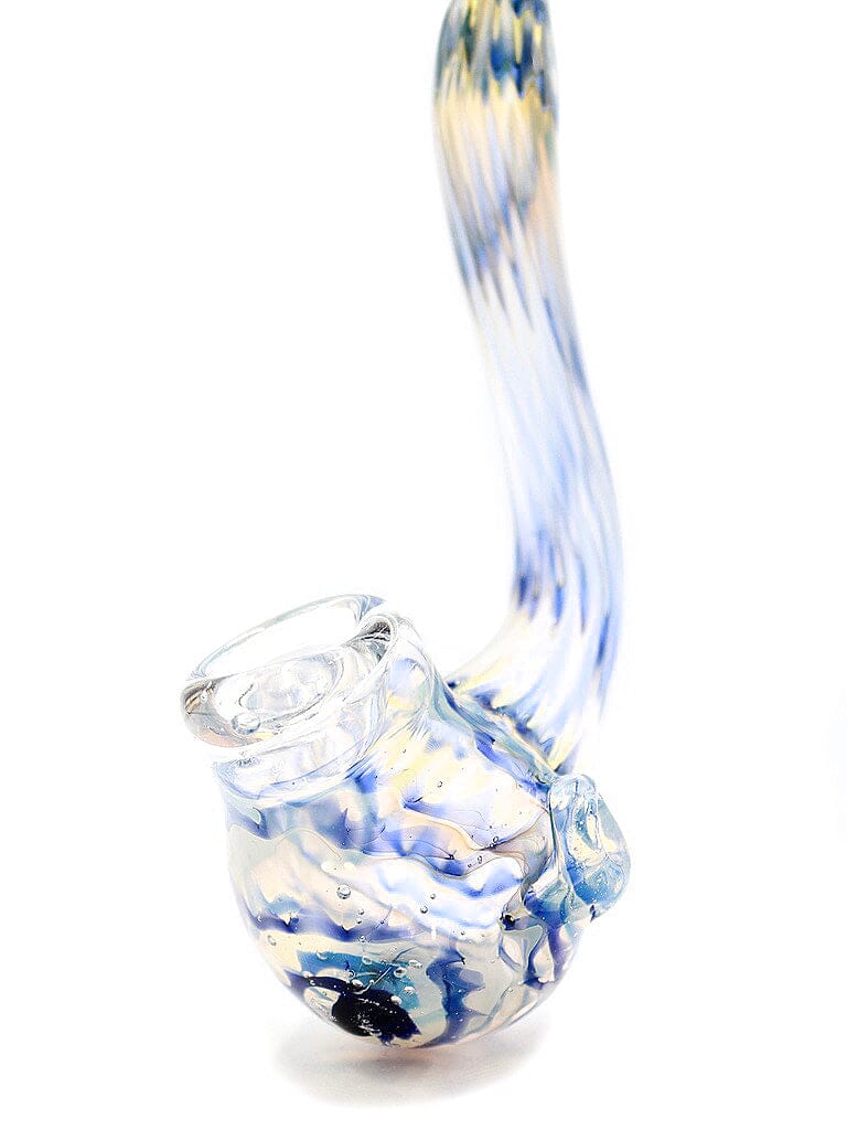 Three Trees Glass - Fumed Sherlock Hand Pipe with One-Piece Straw Hat – HRS