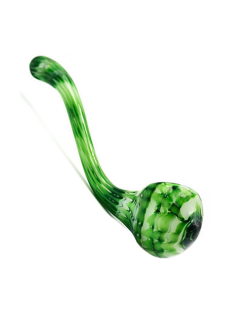 Three Trees Glass - Green Raked Gandalf Pipe (8") – HRS