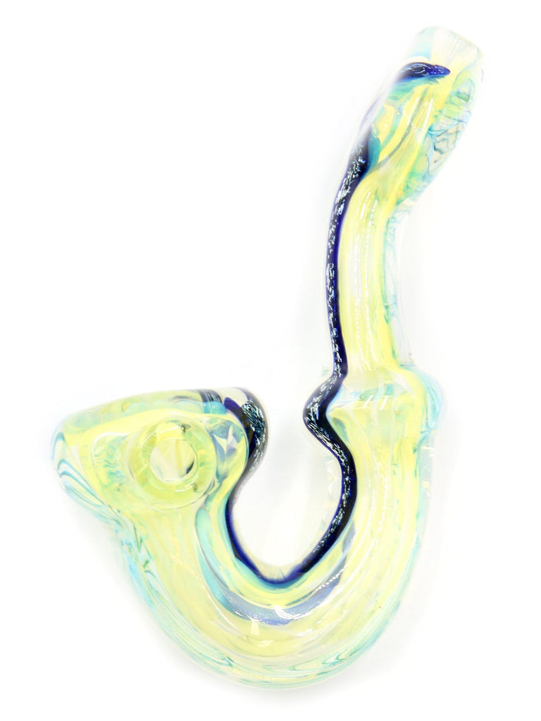 SM Glass Jeff Cooper - Inside-Out Dichro Fumed Sherlock (5") – HRS