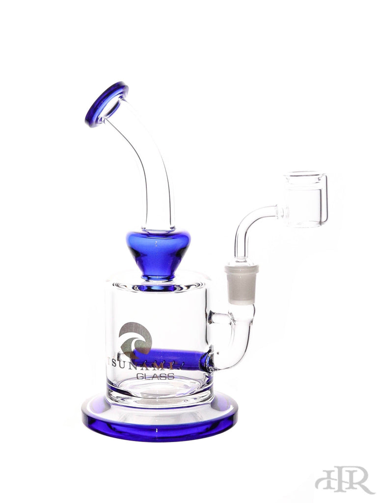 Tsunami Glass - Concentrate Dab Rig with Inline Diffuser (8") – HRS