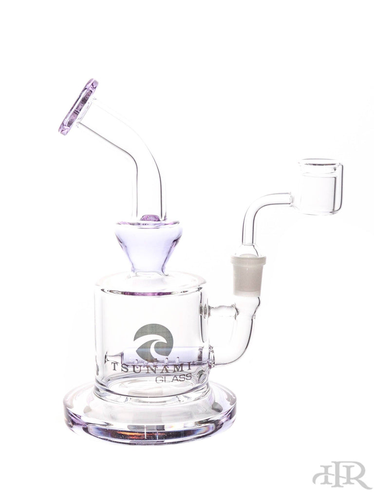 Tsunami Glass - Concentrate Dab Rig with Inline Diffuser (8") – HRS