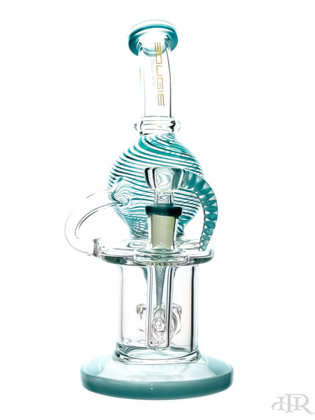Bougie Glass - Blue Ball Recycler with Matrix Perc Rig (9") – HRS