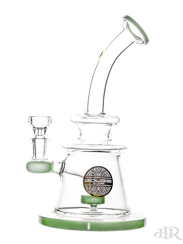 Bougie Glass - Pyramid Bent Neck Rig (10") – HRS