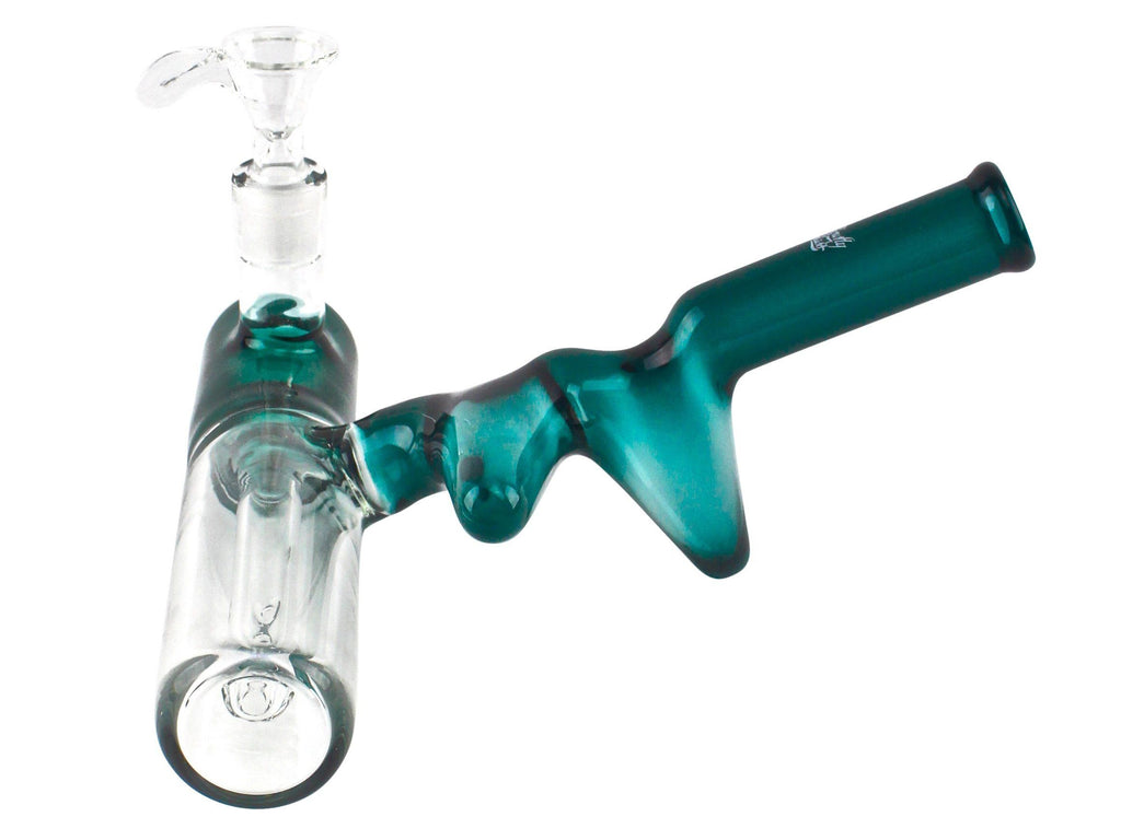 Glowfly Glass Zong Steamroller Bubbler Teal - Inline Diffuser (9") – HRS