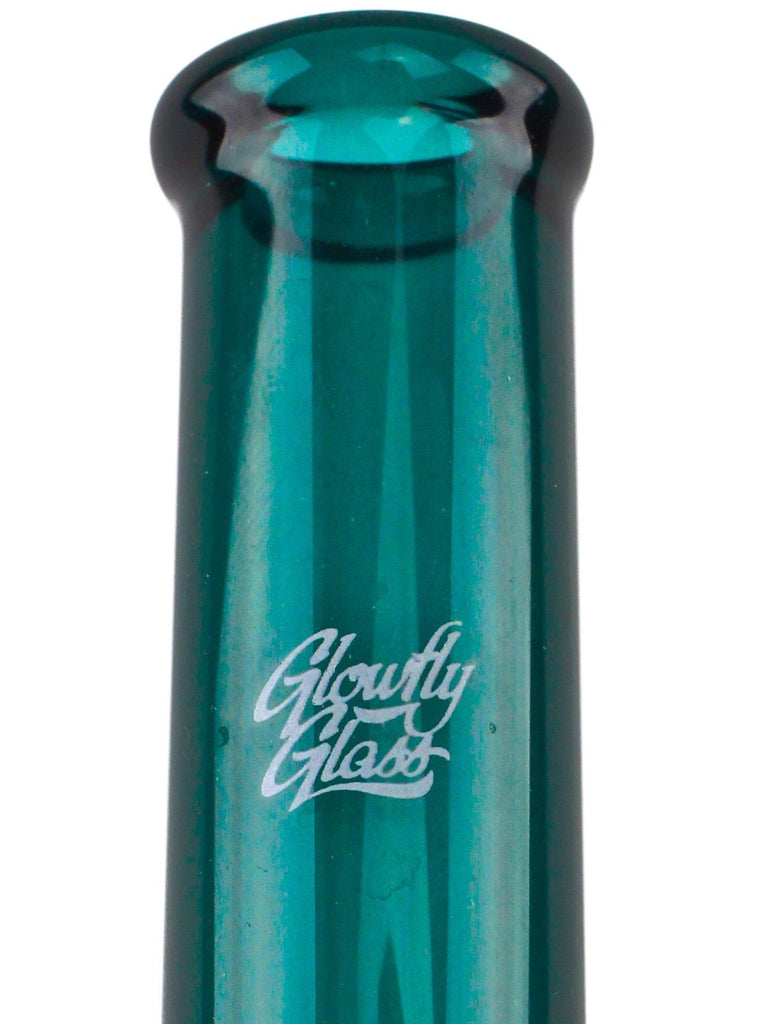 Glowfly Glass Zong Steamroller Bubbler Teal - Inline Diffuser (9") – HRS