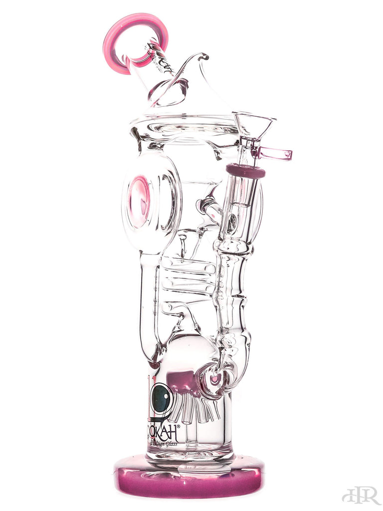 Lookah Glass - Dual Uptake Sprinkle Jellyfish Perc Drain Recycler (11 ...
